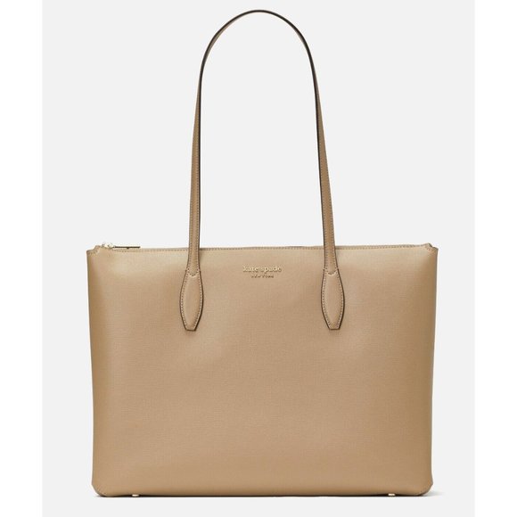 kate spade | Bags | New Kate Spade All Day Large Ziptop Tote Crossgrain ...